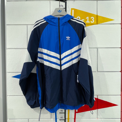 ADIDAS阿迪达斯三叶草男装2024秋新款梭织运动休闲夹克外套JM7262