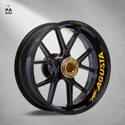 MV Agusta 阿古斯塔 奥古斯塔 F3 F4 800 675轮毂贴纸反光贴花 08