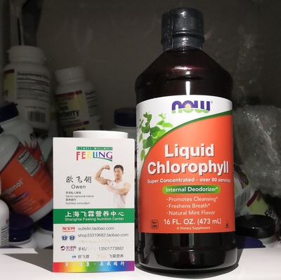 液体叶绿素薄荷味液体473毫升