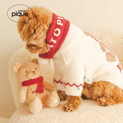 gelatopique猫狗玩具毛绒小熊