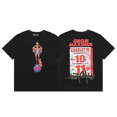 Travis Scott Utopia ls In Detroit Tee ts 在底特律短袖