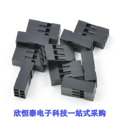 1911连接器 《 2X3POS 10PK 2.54MM CONN HOUSING    》