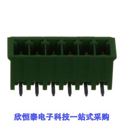 284512-6连接器 《 TERM BLO【 HDR 6POS 90DEG 3.5MM    》
