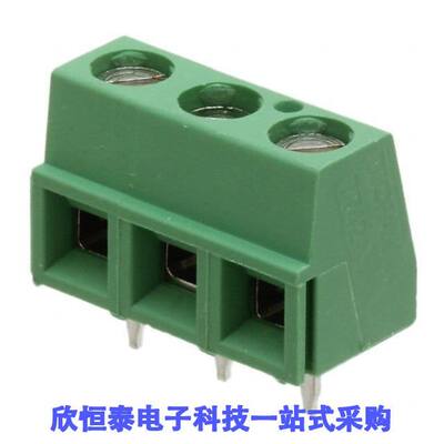 282837-3连接器 《 TERM BLK 3P SIDE ENT 5.08MM PCB    》