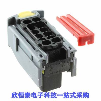 284848-1连接器 《 CONN RCPT HSG 12POS 5.00MM    》