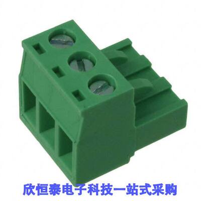 OSTTJ037150连接器 《 TERM BLO【 PLUG 3POS STR 5MM    》