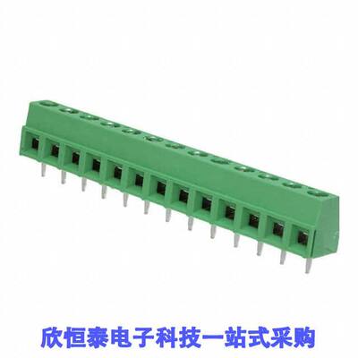3-282837-2连接器 《 TERM BLK 13P SIDE ENT 5.08MM PCB    》