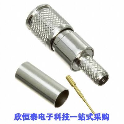 DIN1855A连接器 《 CONN 1.0/2.3 PLG STR 75OHM CRIMP    》