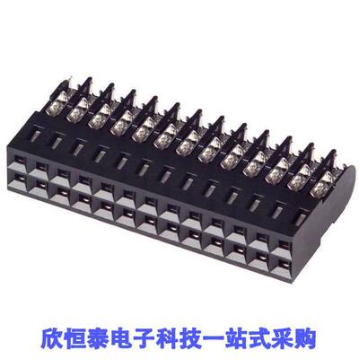6-102448-1连接器 《 CONN RCPT 26P IDC 20-22AWG GOLD    》