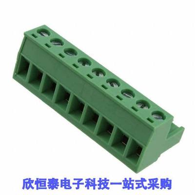 OSTTJ095153连接器 《 TERM BLO【 PLUG 9POS STR 5.08MM    》