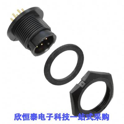 7281-8PG-300连接器 《 CONN RCPT MALE 8POS GOLD SOLDER    》