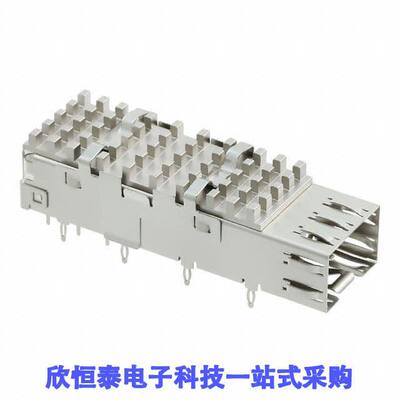 1367645-4连接器 《 CONN SFP CAGE W/HSINK PRESS R/A    》