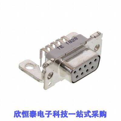 3-1393480-6连接器 《 CONN D-SUB RCPT 9POS R/A SOLDER    》