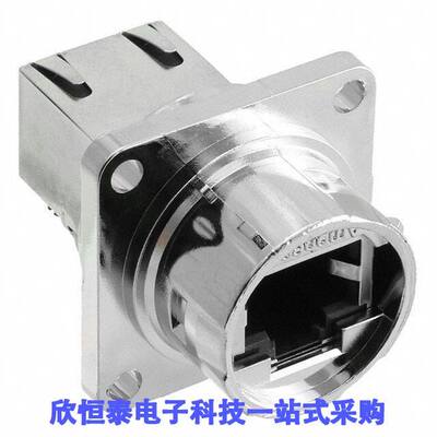 RJF54462M1连接器 《 CONN MOD COUPLER 8P8C TO 8P8C    》