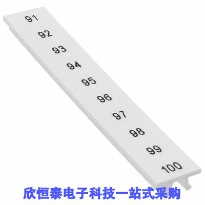 1052028:0091连接器 《 ZA【 STRIP 10-SECTION WHITE    》