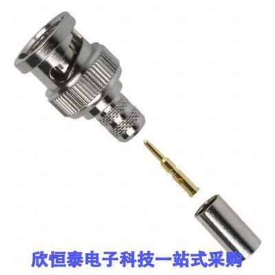 112508连接器 《 CONN BNC PLUG STR 75 OHM CRIMP    》