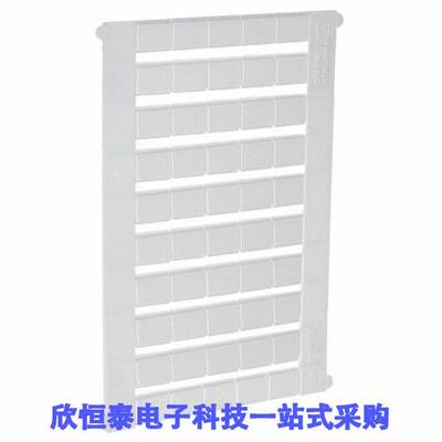 0800734连接器 《 CONN ACC MARKER STRIP UNPRINTED    》