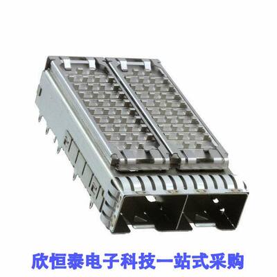2198230-1连接器 《 CONN SFP+ CAGE 1X2 W/HSINK R/A    》