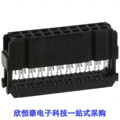 1658620-4连接器 《 CONN RCPT 20P IDC 26-28AWG GOLD    》