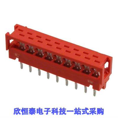 1-215570-8连接器 《 CONN DIP HDR IDC 18POS 28AWG PCB    》