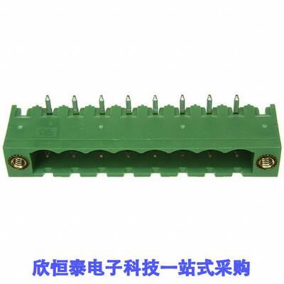 796866-8连接器 《 TERM BLO【 HDR 8POS 90DEG 5.08MM    》