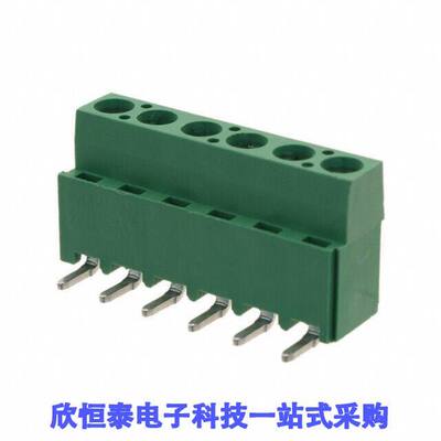 282851-6连接器 《 TERM BLK 6POS TOP ENT 5.08MM PCB    》