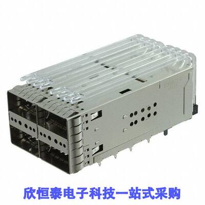 2308171-7连接器 《 CONN ZQSFP+ RCP CAGE 2X2 152P RA    》