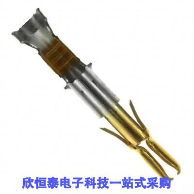 350699-2连接器 《 CONN PIN 18-24AWG CRIMP GOLD    》
