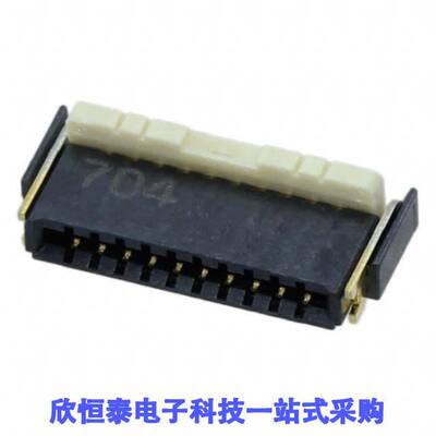 AYF531035A连接器 《 CONN FFC FPC 10POS 0.50MM R/A    》