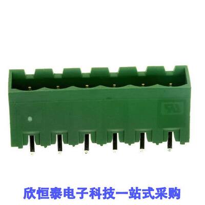 796642-6连接器 《 TERM BLO【 HDR 6POS VERT 5MM    》