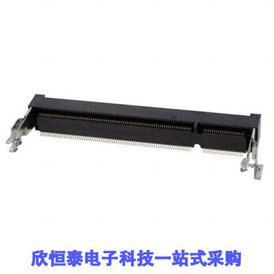 1612618-4连接器 《 CONN SKT SODIMM 200POS R/A SMD    》