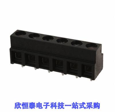 1776119-6连接器 《 TERM BLK 6P SIDE ENT 5.08MM PCB    》