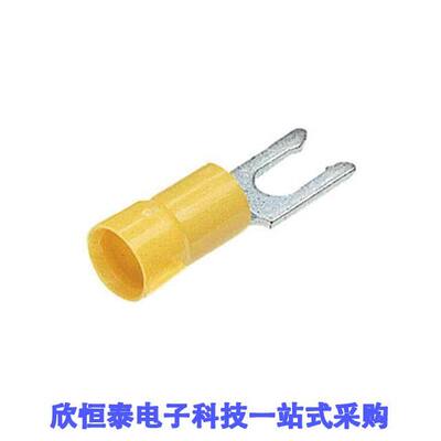 PV10-6LFB-2K连接器 《 CONN SPADE TERM 10-12AWG #6 YEL    》