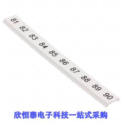 1053027:0081连接器 《 ZA【 STRIP 10-SECTION WHITE    》