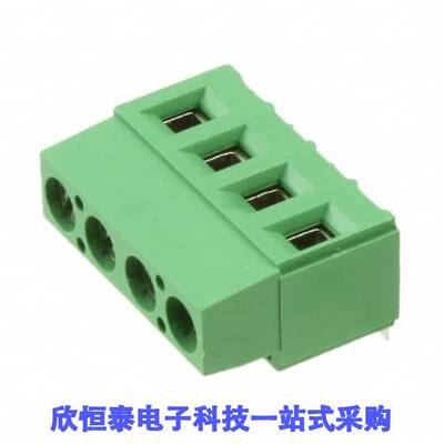 282851-4连接器 《 TERM BLK 4POS TOP ENT 5.08MM PCB    》