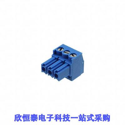 796693-3连接器 《 TERM BLO【 PLUG 3POS STR 3.5MM    》