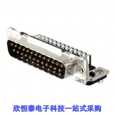 1-338170-2连接器 《 CONN D-SUB PLUG 25POS R/A SOLDER    》