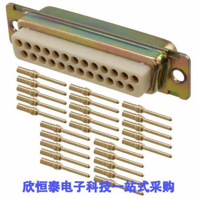 DBMA-25P连接器 《 CONN D-SUB PLG 25P PNL MT CRIMP    》