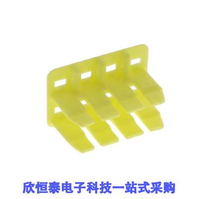 174983-7连接器 《 CONN PLUG DBL LO【 8POS YELLOW    》