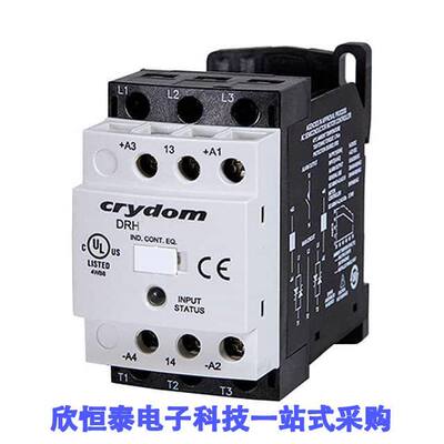 DRH3P60A20继电器 《 SSR CONTACTOR 3PH DIN MNT 600VAC    》