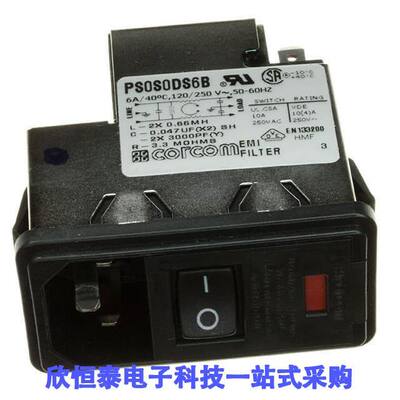 PS0S0DS6B连接器 《 PWR ENT MOD RCPT IEC320-C14 PNL    》