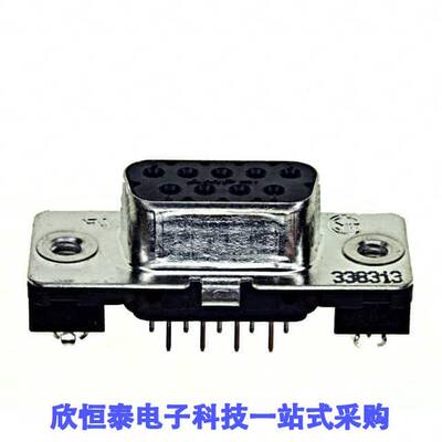 1-338313-2连接器 《 CONN D-SUB RCPT 9POS VERT SOLDER    》