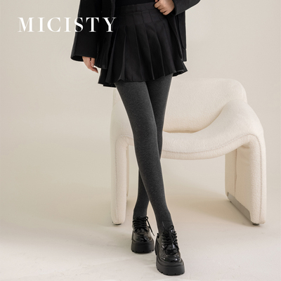 Micisty/密汐皙迪分段压力袜美腿塑形打底袜秋冬加绒加厚连体袜