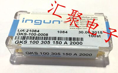 INGUN英钢探针GKS100 305 150A2000（大圆头）顶针 1.37mm测试针
