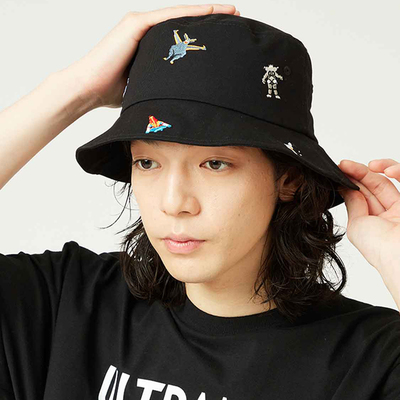 日本graniph联名款盆帽渔夫帽子