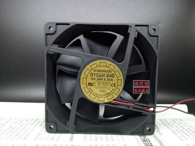 原装YATE L00N 悦伦 D12BM-24D 12038 24V 0.3A 12CM工业散热风扇