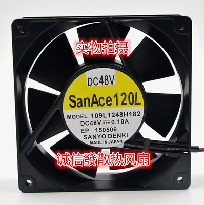 三洋SANACE 120L 48V 0.18A 109L1248H182 服务器 变压器机柜风扇
