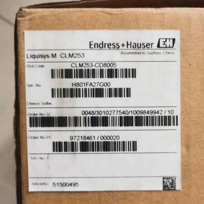 议价CLM253-CD8005E+H电导率变送器