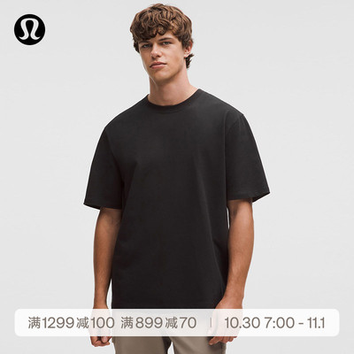 Heavyweight男士高克重短袖T恤 速干芯吸丨lululemon丨LM3FBSS