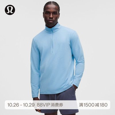 Soft Jersey 男士半拉链针织衫*拉绒丨lululemon丨LM3FGGS